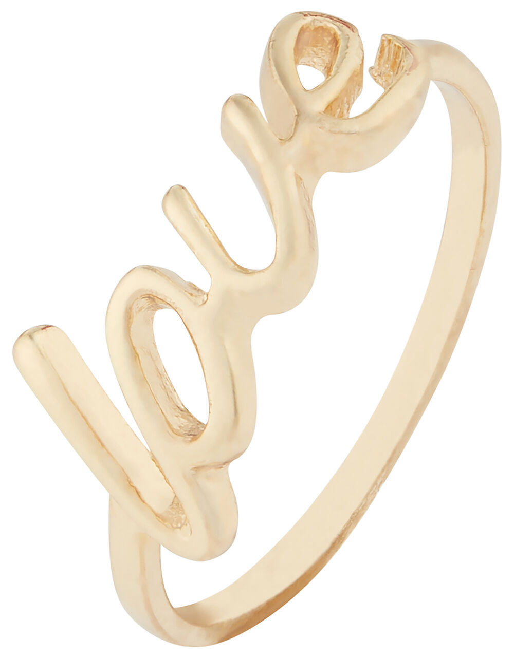 Love Ring Gold | Rings | Accessorize UK