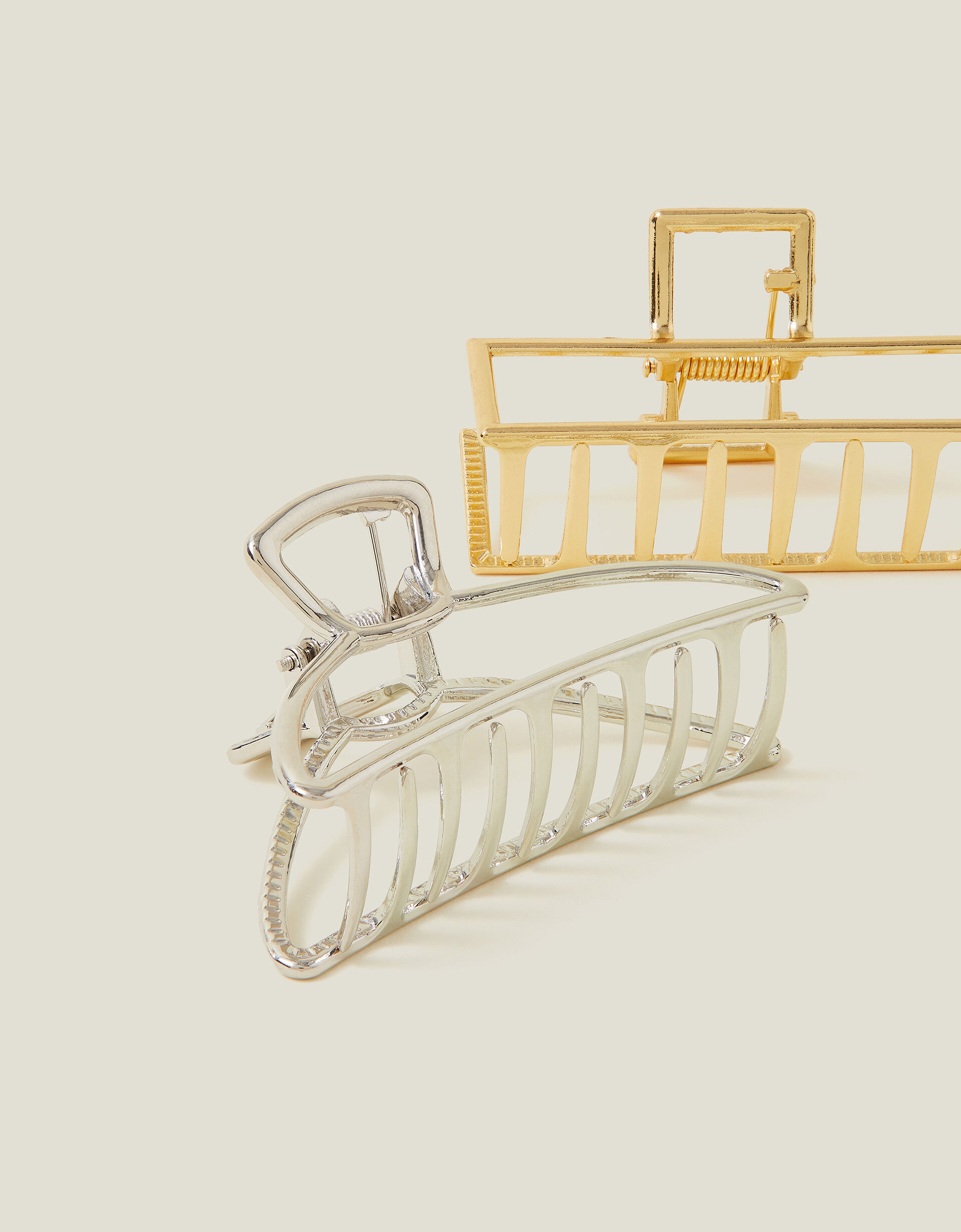 Metal Claw Clips Set Of Two | Shop All | Accessorize UK