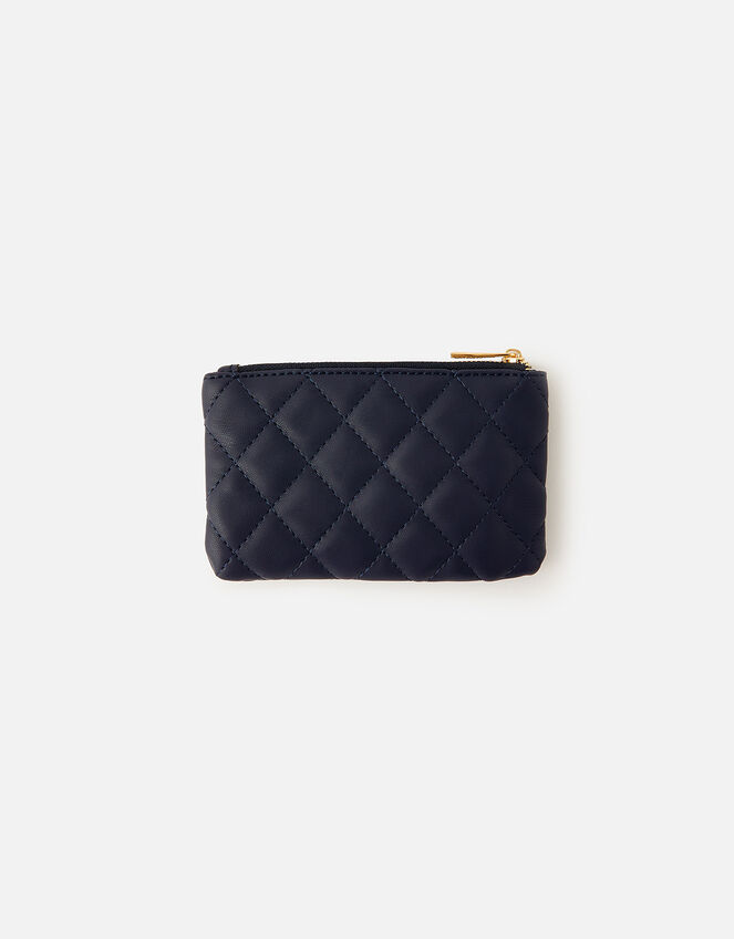 Quilted Coin Purse Blue | Purses & Wallets | Accessorize Global