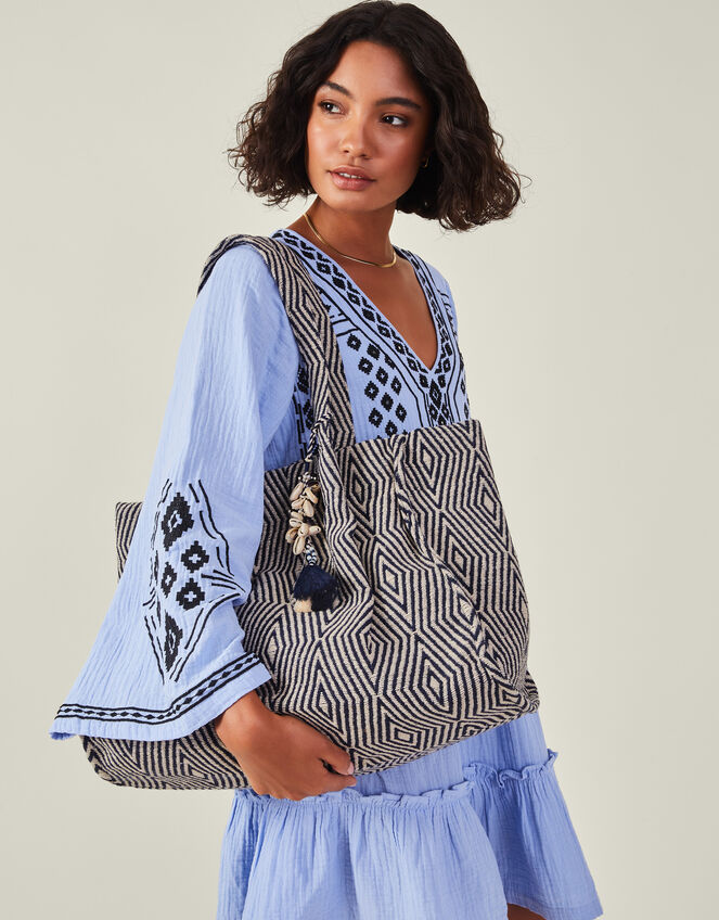 Aztec Tote Bag | Shoulder bags | Accessorize UK