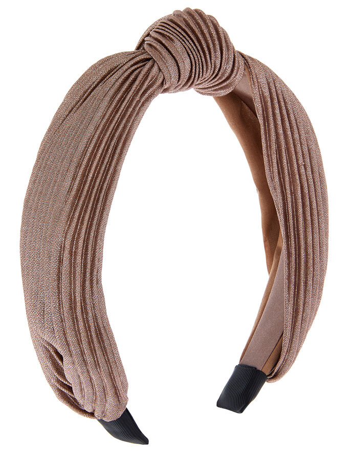 Wide Alice Hair Band Metalic | Alice bands | Accessorize UK