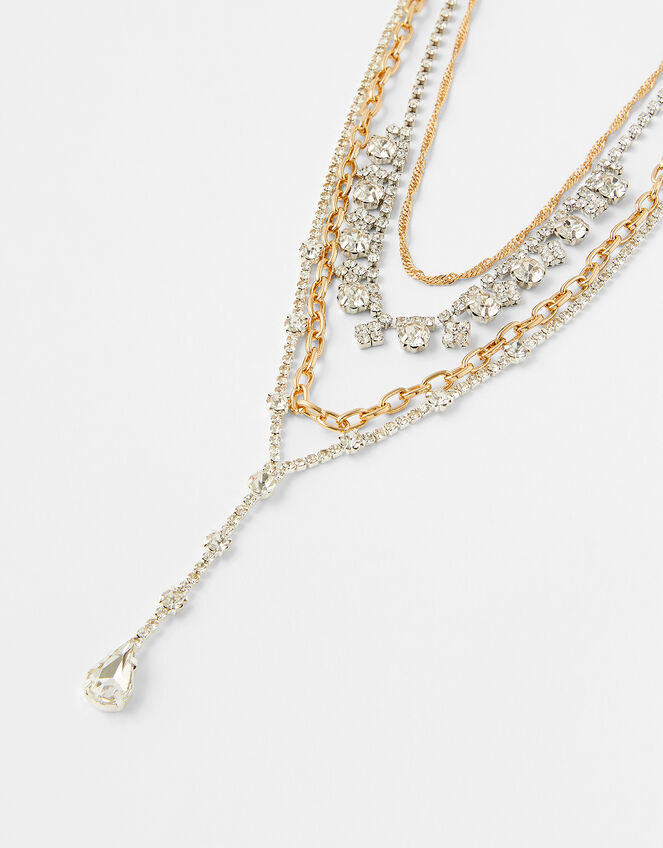 Crystal Neck Mess Necklace | Necklaces | Accessorize Global