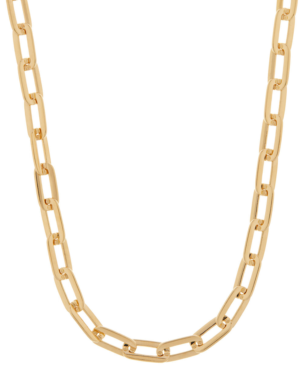 Gold-Plated Large Link Chain Necklace | Z for Accessorize | Accessorize UK