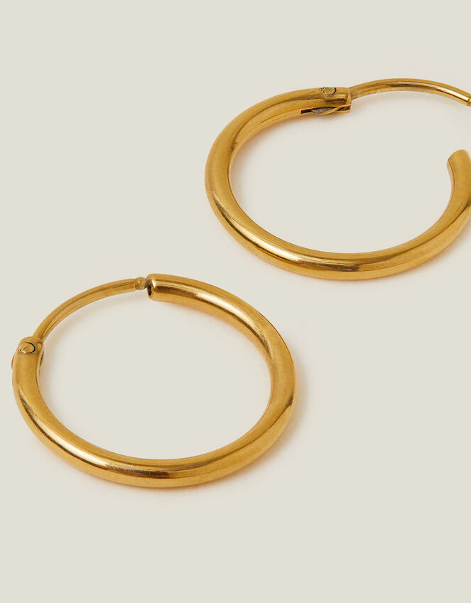 Stainless Steel Medium Hoops | Jewellery | Accessorize UK