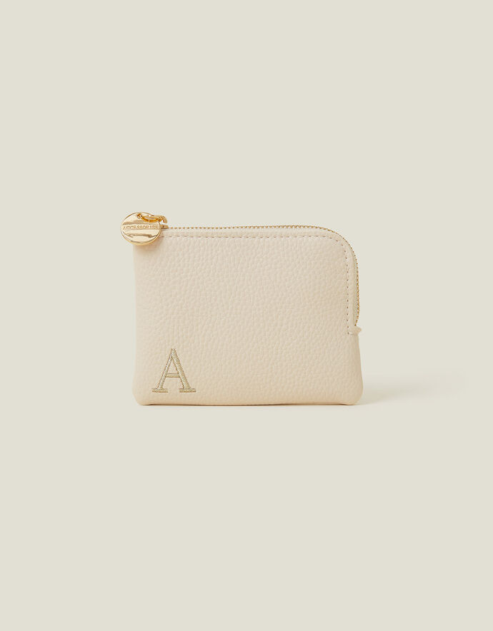 Initial Coin Purse Cream | Shop All | Accessorize UK