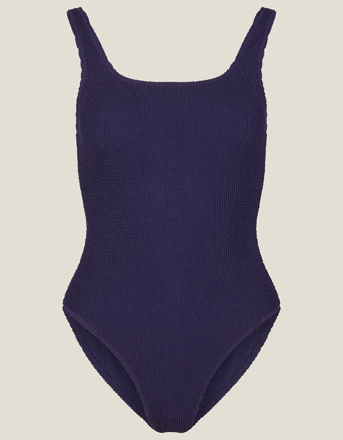 Crinkle Swimsuit Blue | Bikinis & Swimsuits | Accessorize UK
