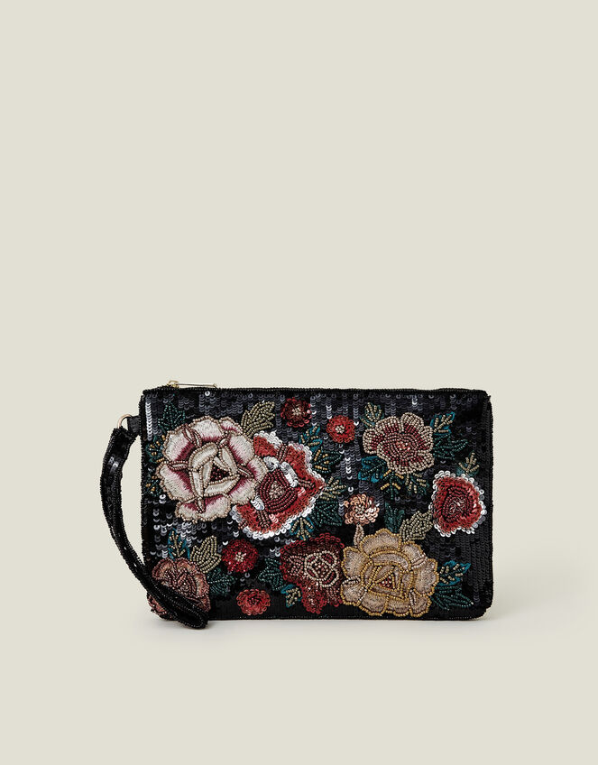Floral Embellished Clutch Bag | Clutches | Accessorize UK