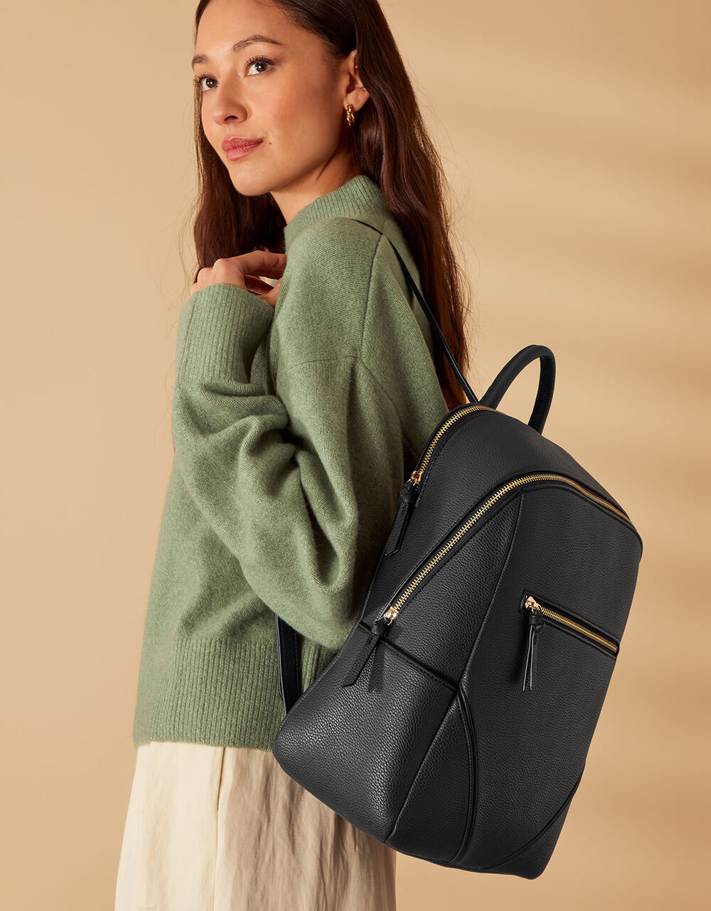 Classic Zip Around Backpack | Backpacks | Accessorize UK