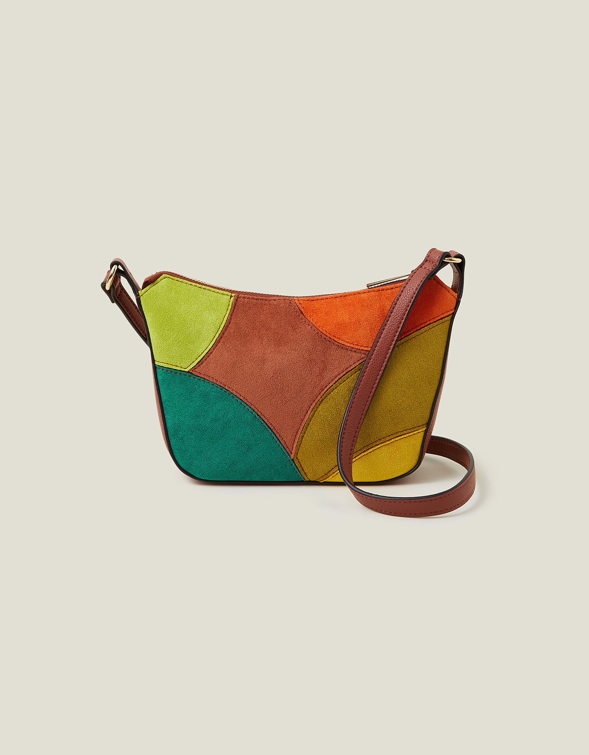 Patchwork Cross-Body Bag | Crossbody Bags | Accessorize UK