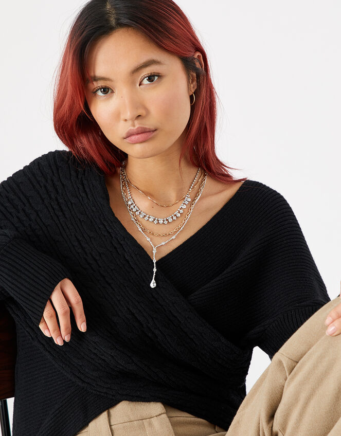 Crystal Neck Mess Necklace | Necklaces | Accessorize Global