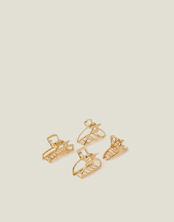 4-Pack Small Metal Claw Clips | Hair Accessories | Accessorize UK
