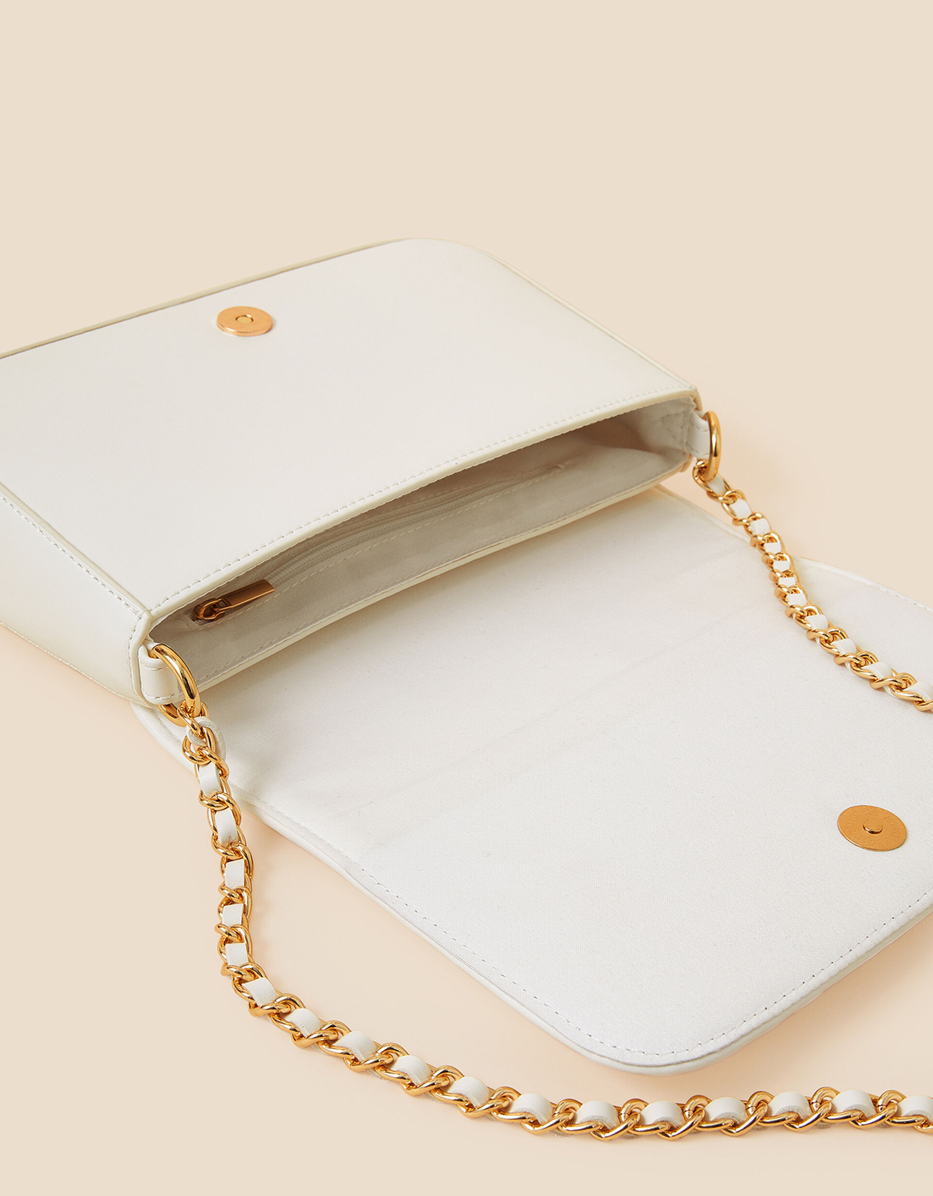 Classic Quilted Chain Cross-Body | Accessorize UK Navigation Catalog ...