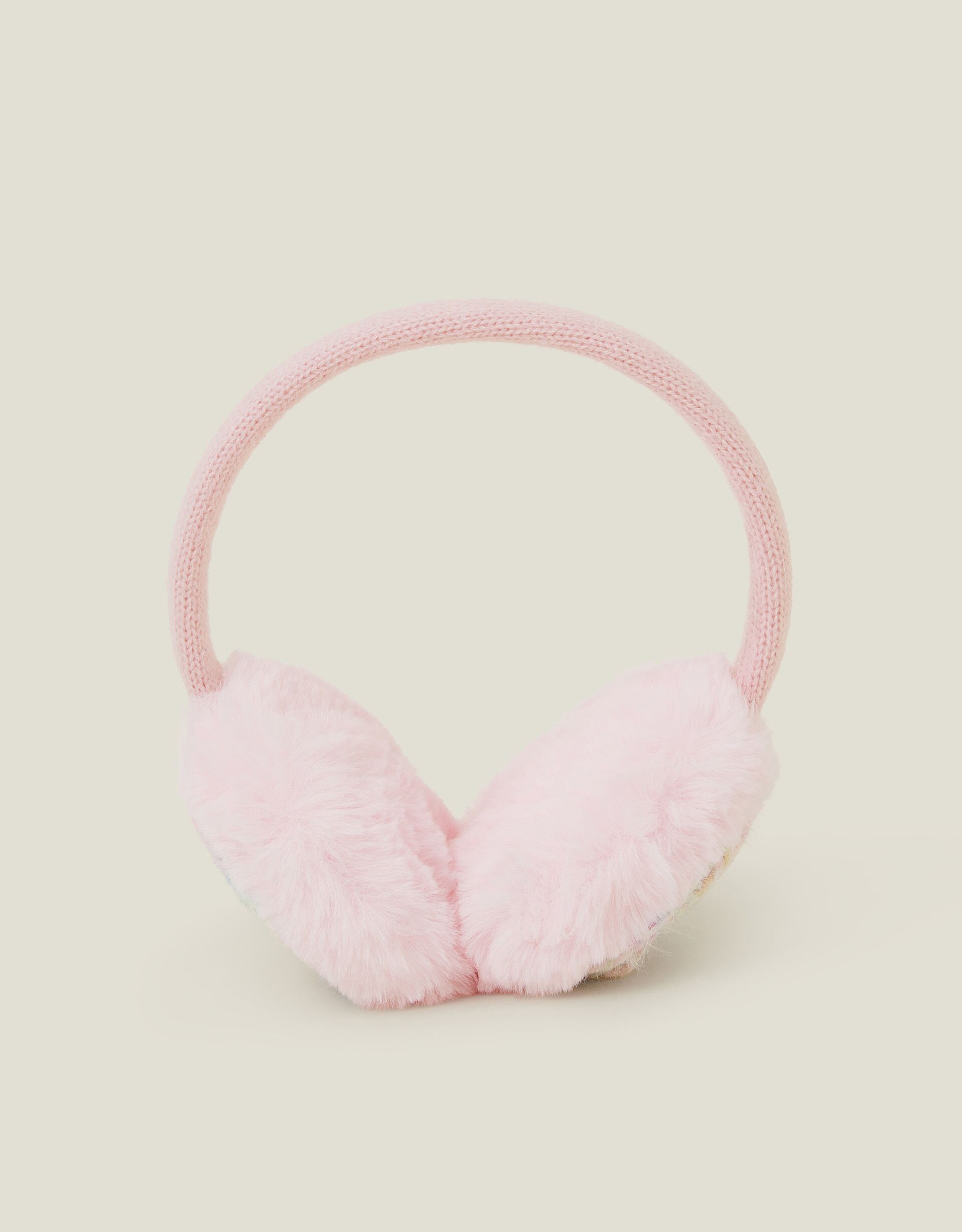 Girls Ombre Rainbow Faux Fur Ear Muffs | Girls accessories ...