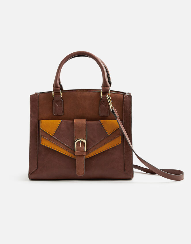 Patchwork Handheld Bag | Top handle bags | Accessorize Global