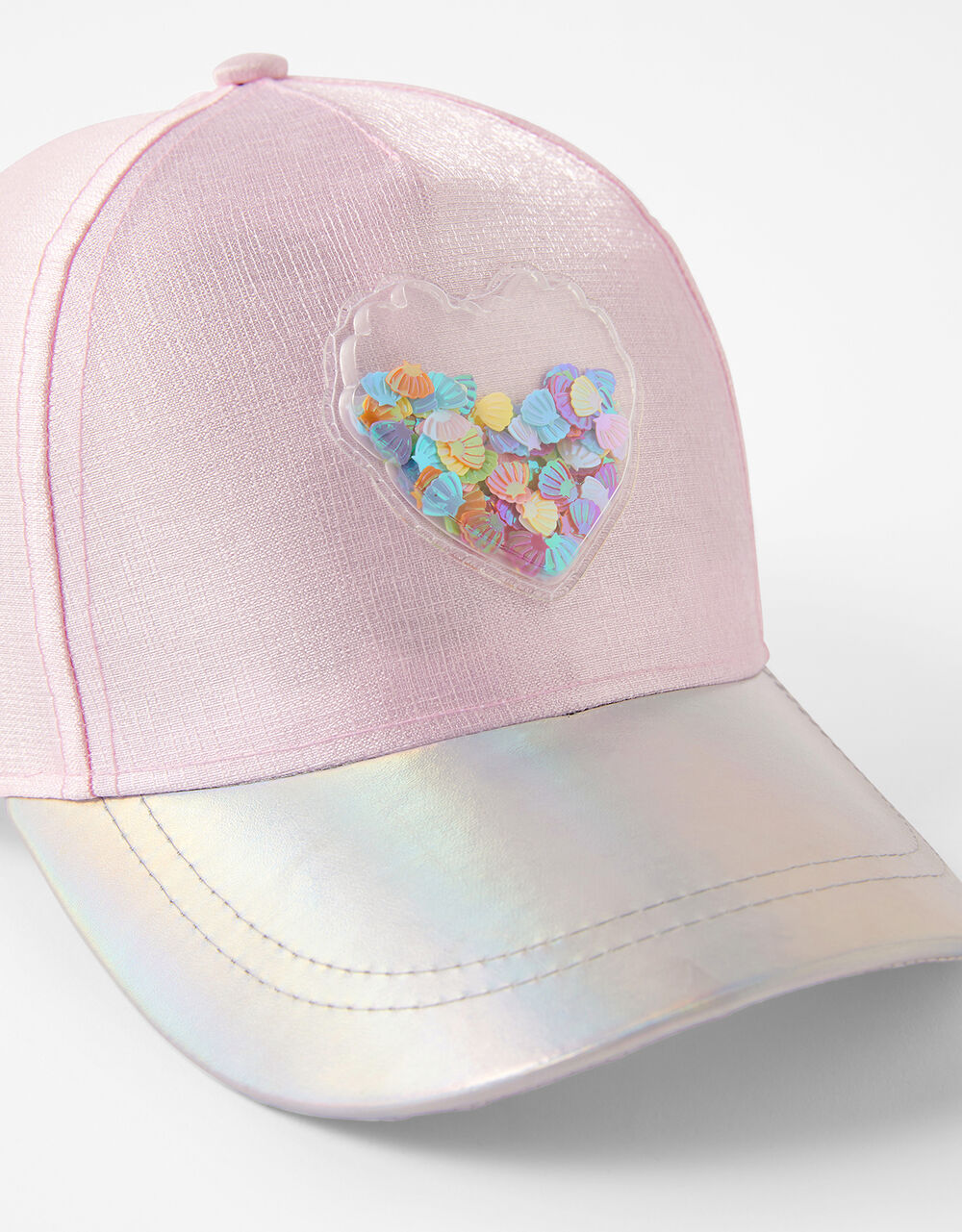Shell Shimmer Baseball Cap Pink | Girls Hats, Gloves & Scarves ...