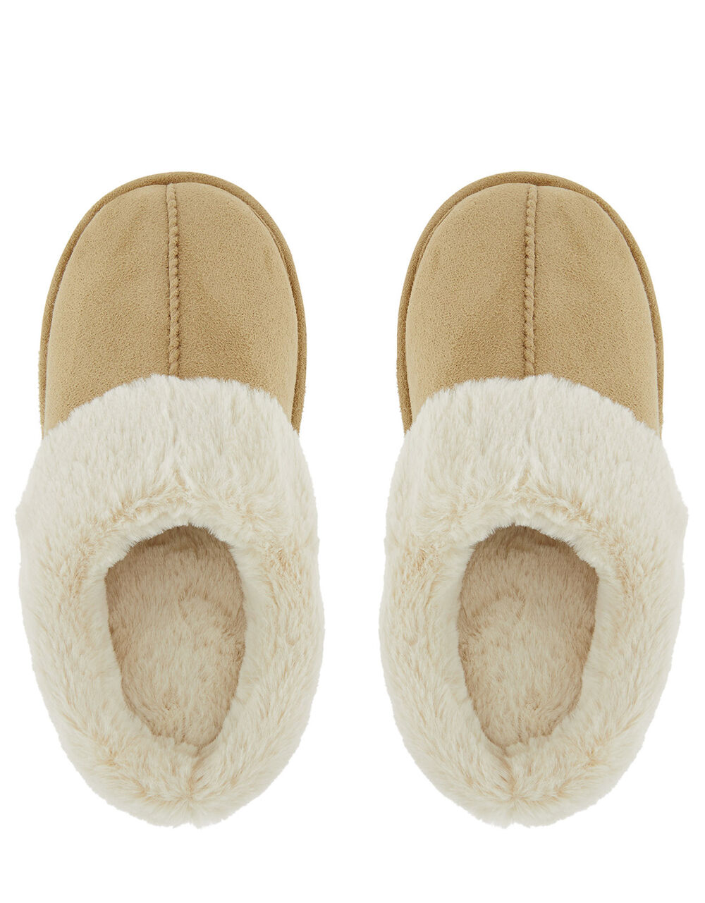Suedette Mule Slippers Tan | Slippers | Accessorize UK