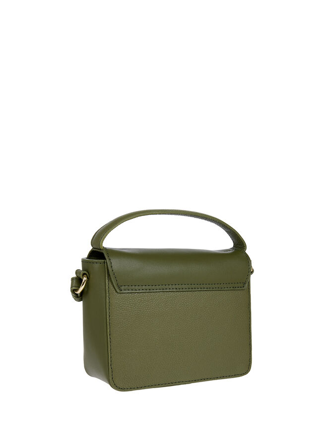 Lula Mini Flap Leather Cross-Body Bag | Leather bags | Accessorize Global