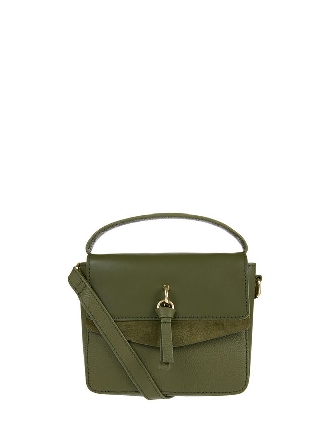 Lula Mini Flap Leather Cross-Body Bag | Leather bags | Accessorize Global
