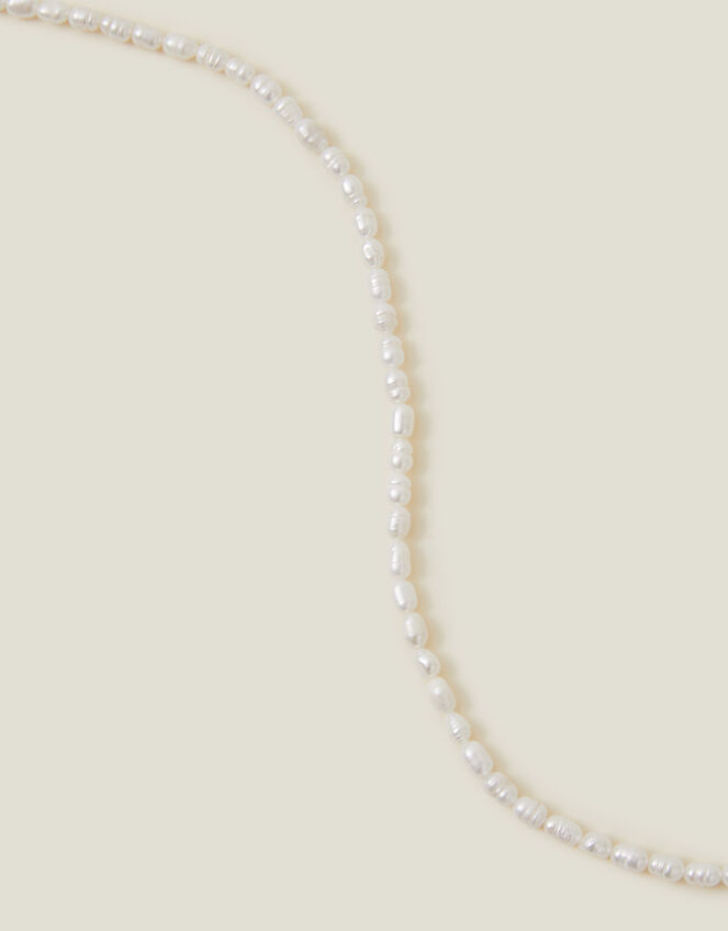 Sterling Silver Seed Pearl Necklace | Sterling silver | Accessorize UK