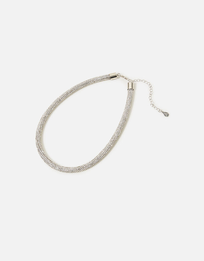 Rhinestone Tube Necklace | Necklaces | Accessorize UK