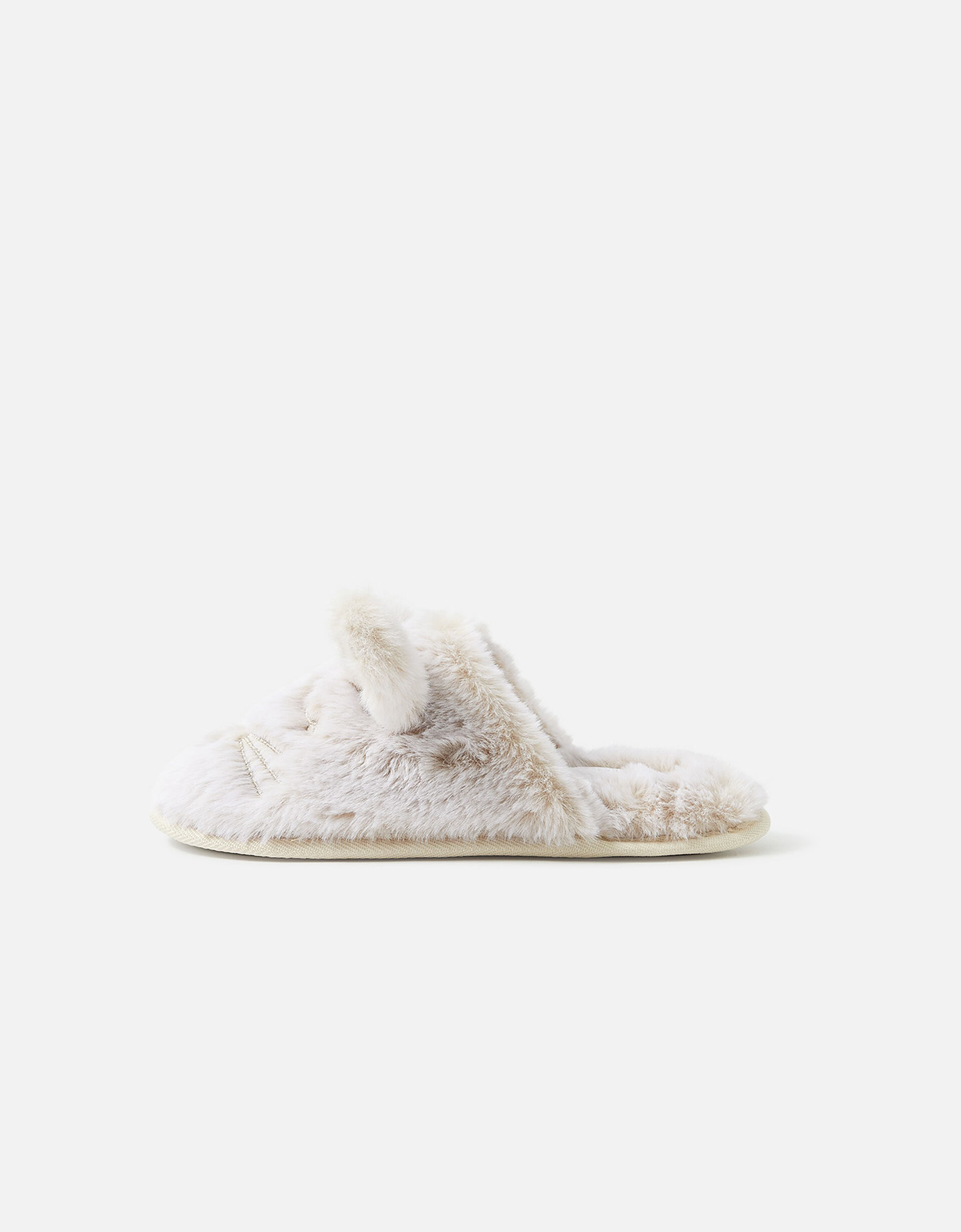 Snow Bunny Mule Slippers Ivory | Shop All | Accessorize UK