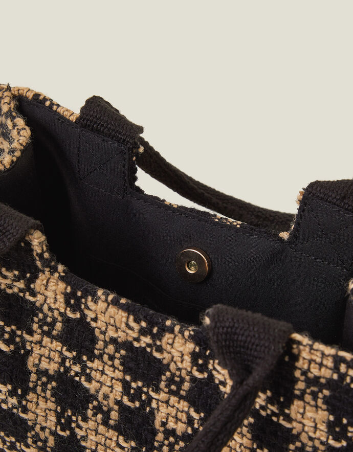 Small Houndstooth Cross-Body Bag | Crossbody Bags | Accessorize Global