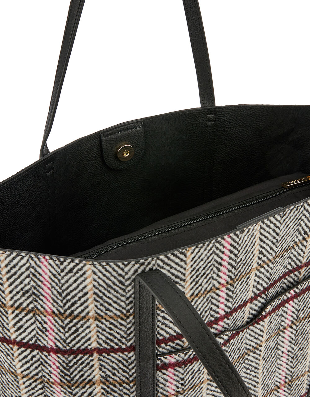 Check Print Tote Bag | Tote & Shopper bags | Accessorize UK