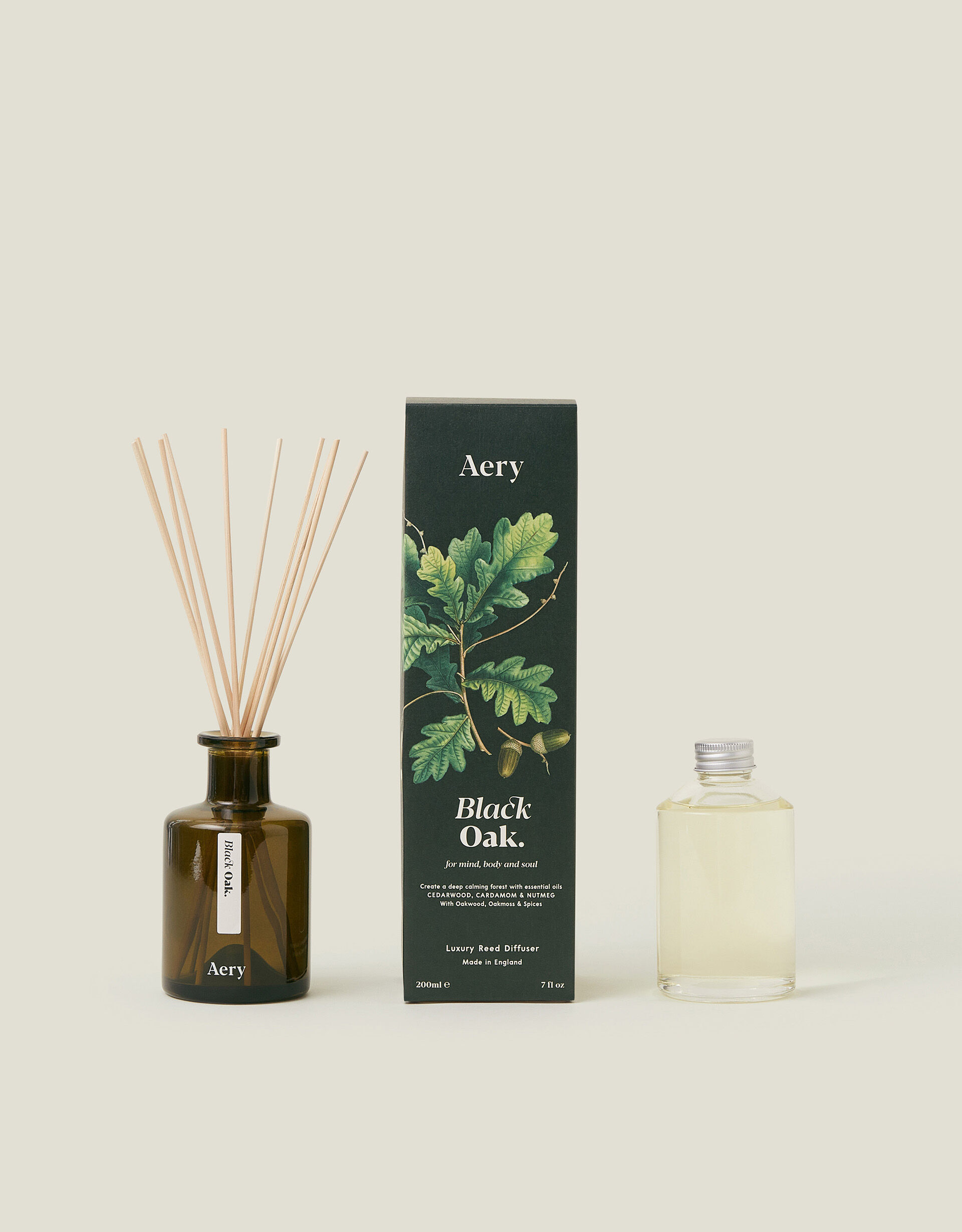 Aery Black Oak Diffuser | Candles & Fragrance | Accessorize Global