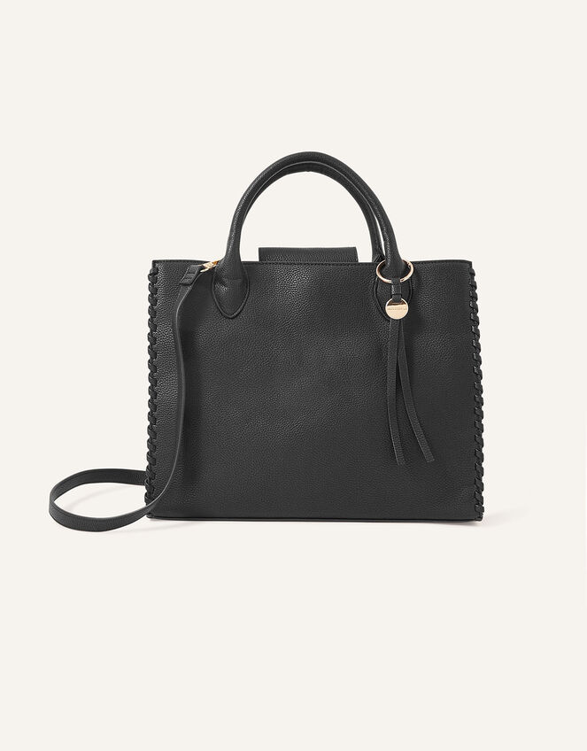 Whipstitch Handheld Bag | Top handle bags | Accessorize UK