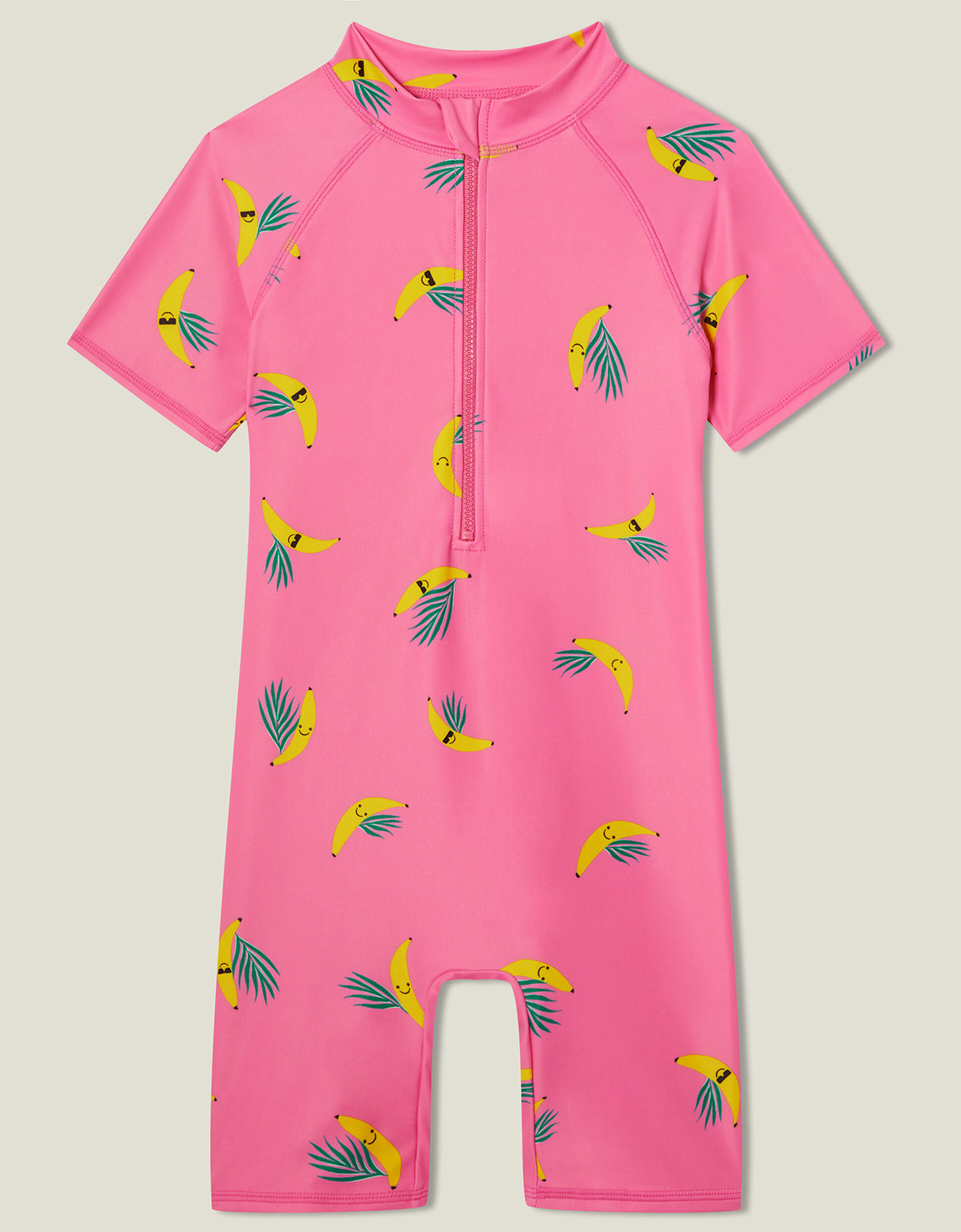 Girls Banana Sunsuit Pink | Swimsuits and swimming costumes ...
