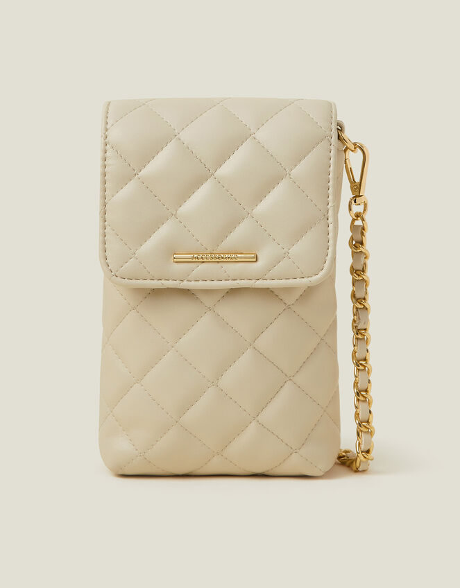 Quilted Cross-Body Phone Bag | Phone Bags | Accessorize UK