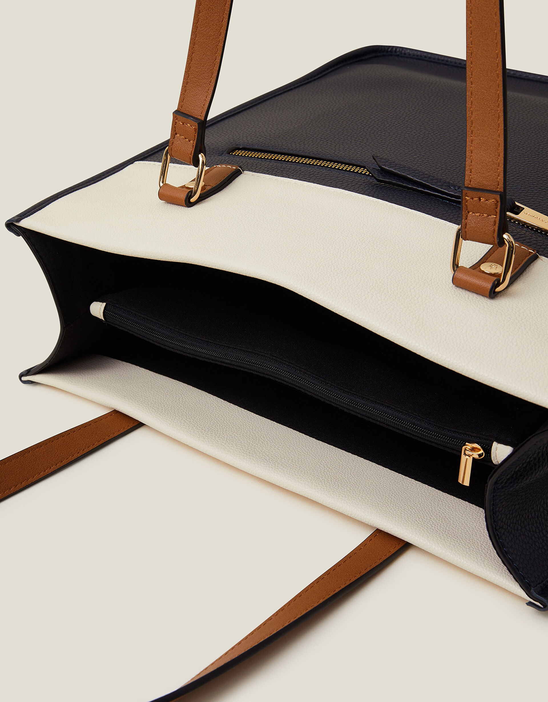 Colour Block Tote Bag | Shoulder Bags | Accessorize UK