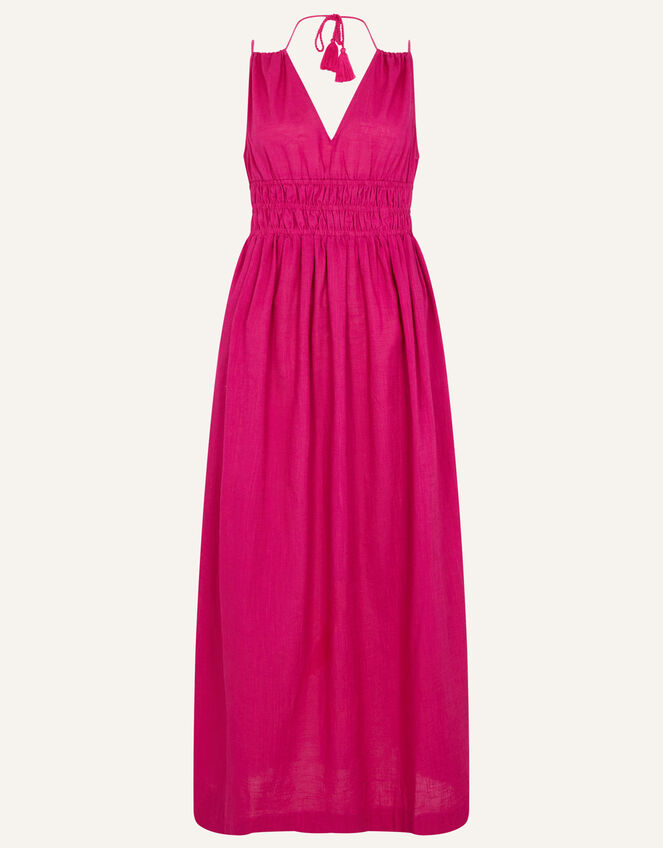 Plain Strappy Sundress Pink | Beach holiday dresses | Accessorize UK