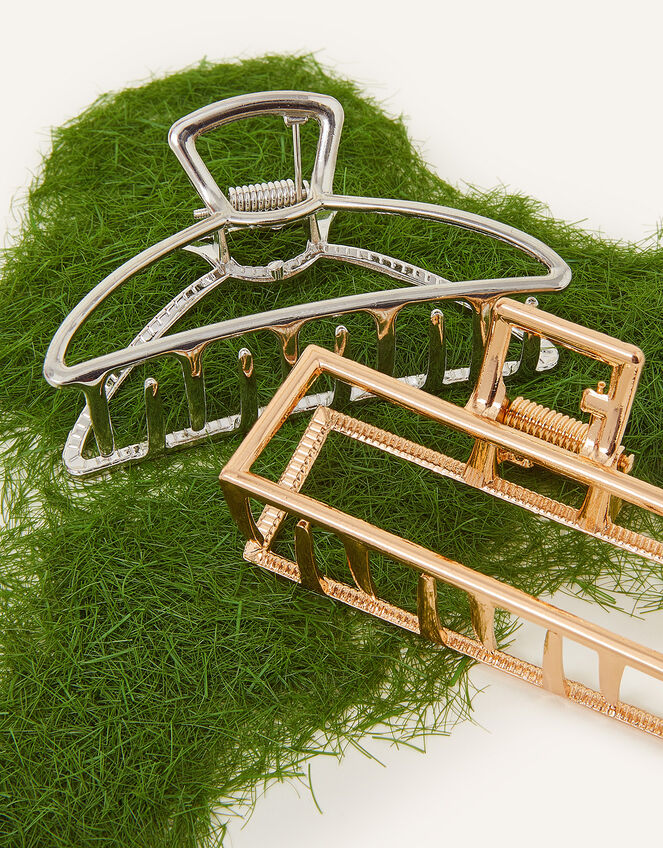 Metal Claw Clips Set Of Two | Hair bands & Scrunchies | Accessorize UK