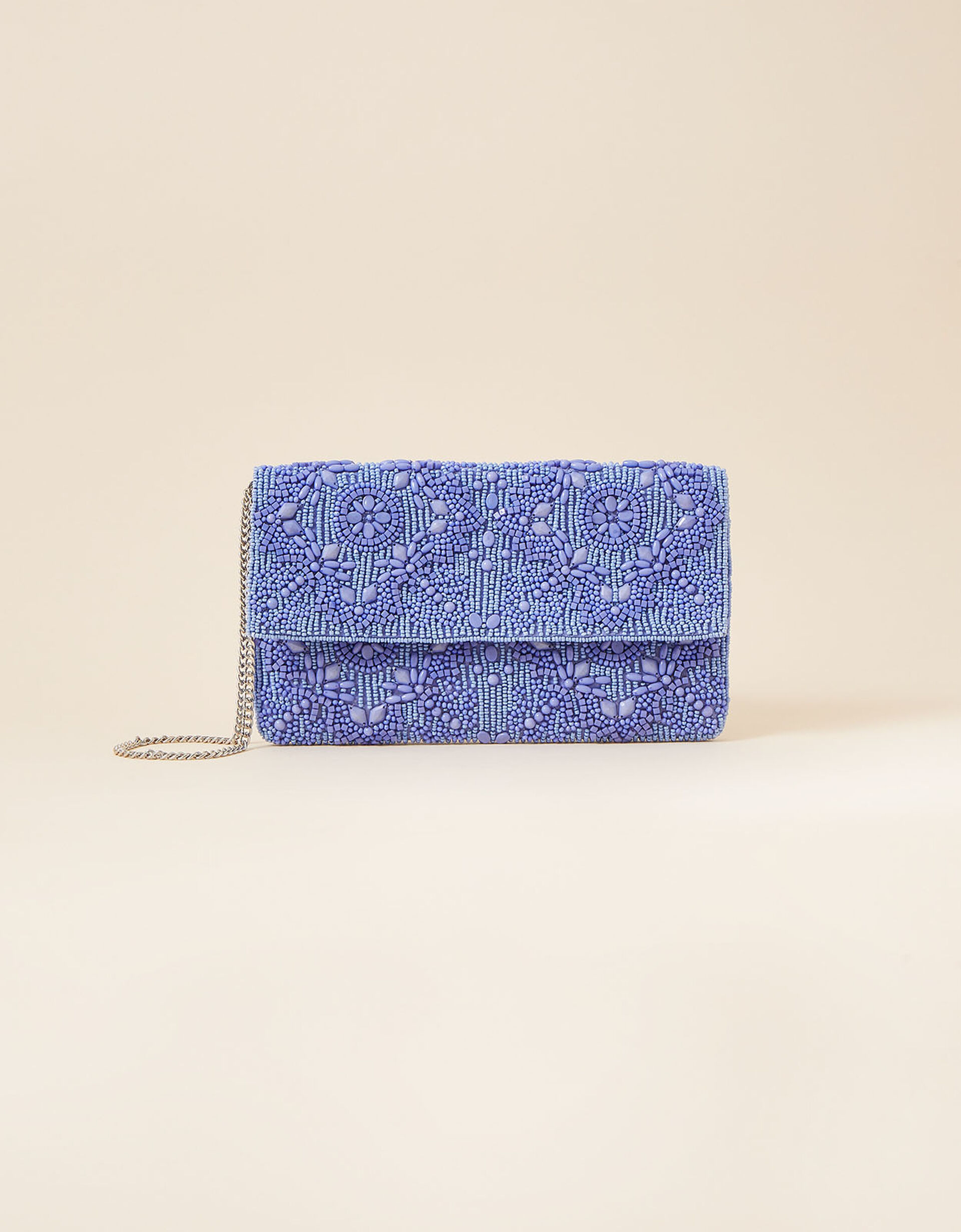 Beaded Fold Over Clutch | Clutches | Accessorize UK
