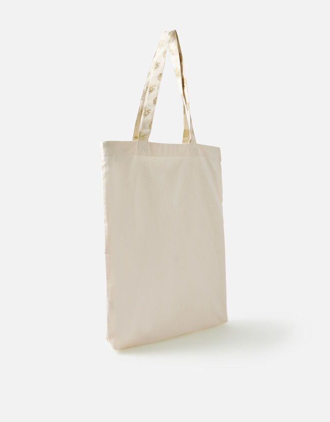 Printed Shopper Tote Bag Natural | Tote & Shopper bags | Accessorize UK