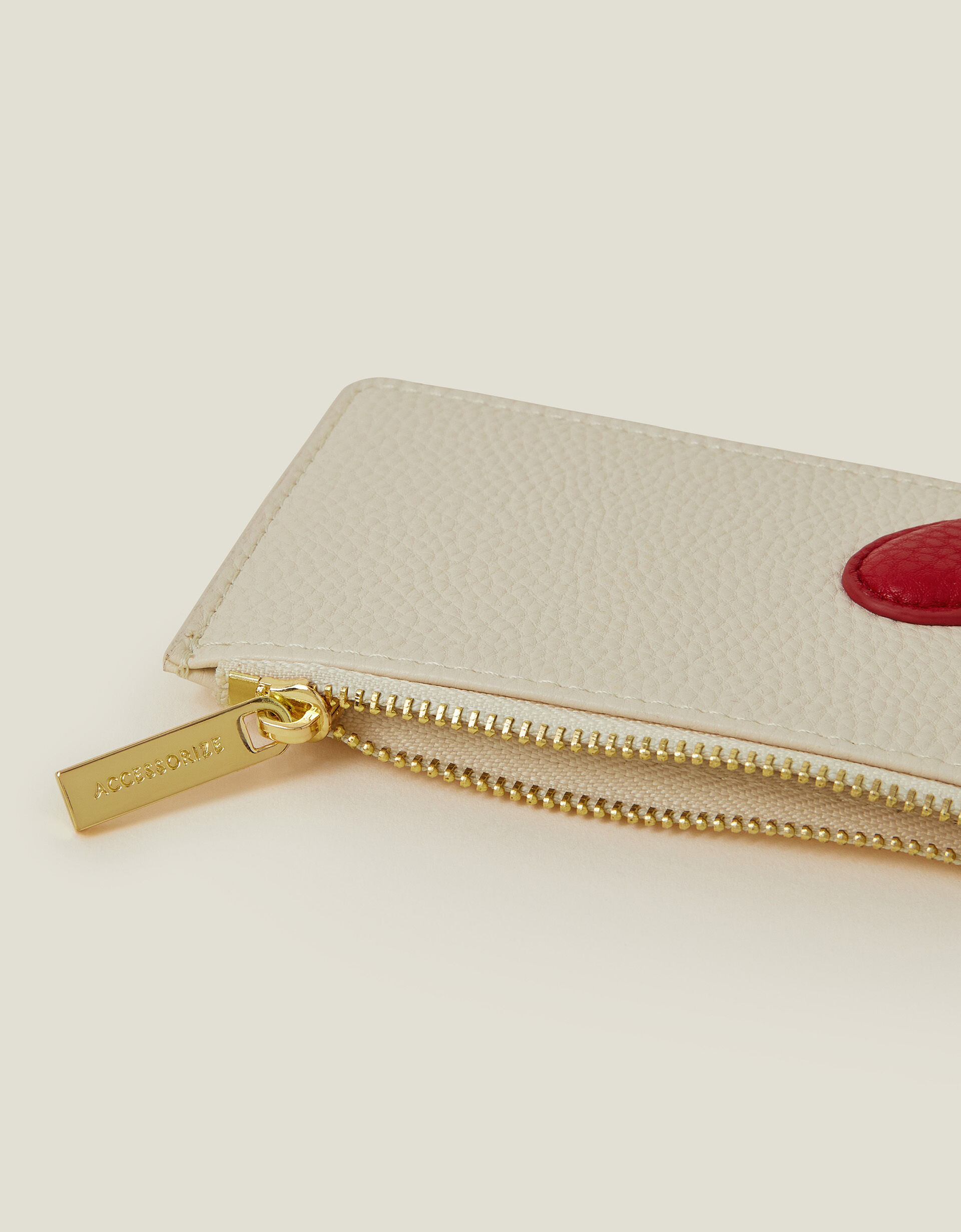 Heart Faux Leather Card Holder | Accessorize UK Navigation Catalog ...