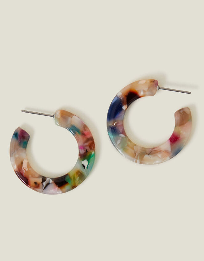 Resin Pastel Chunky Hoops | Hoops | Accessorize UK