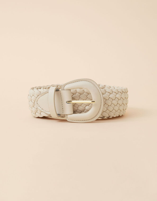 Plaited Belt Cream | Belts | Accessorize UK